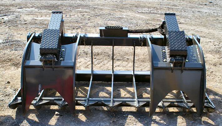 Grapple bucket 7 ft width - Marion Rental