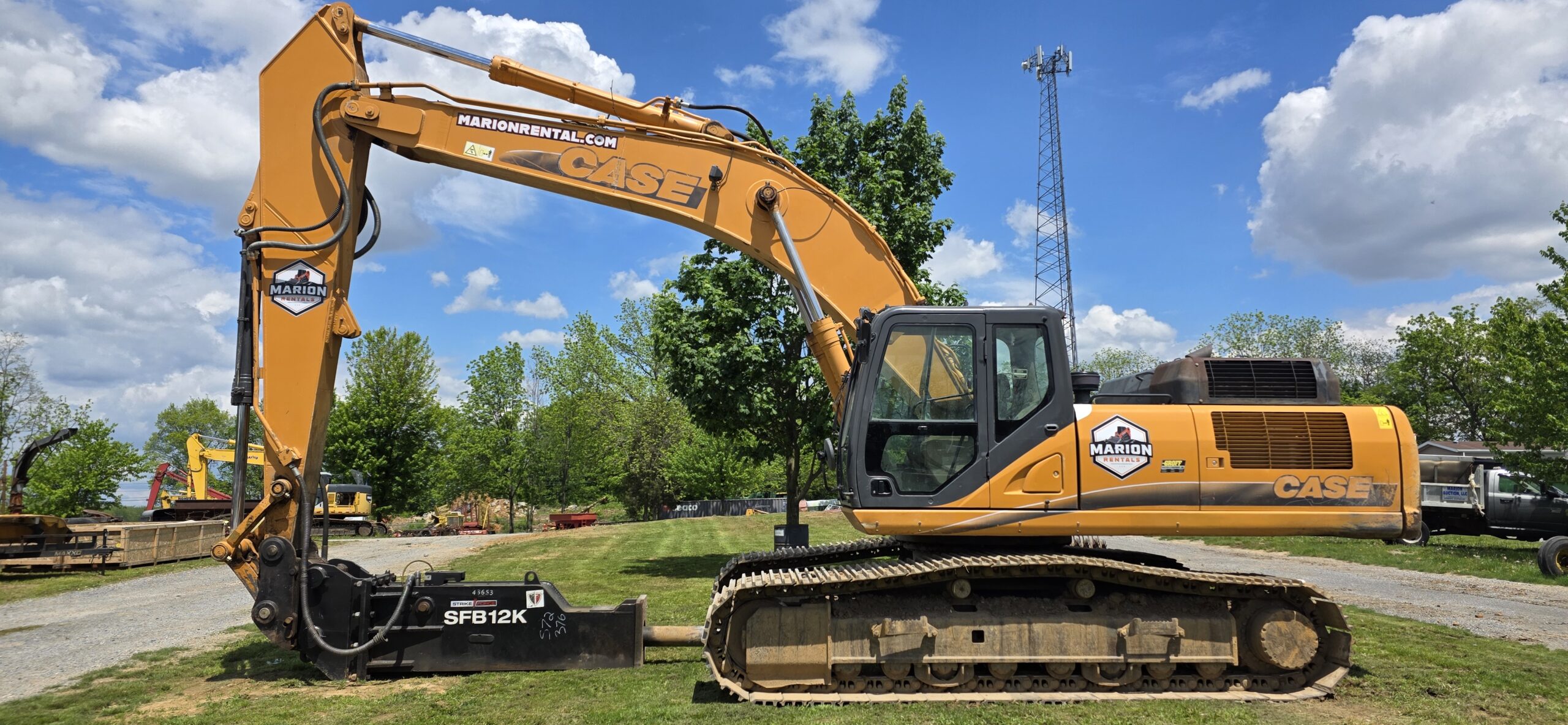 2011 Case CX350C Excavator - Marion Rental